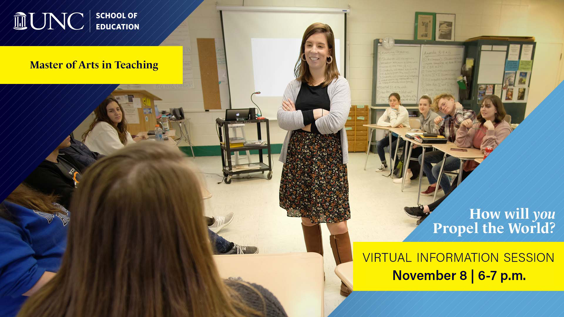 Master of Arts in Teaching (MAT) Info Session - UNC School of Education